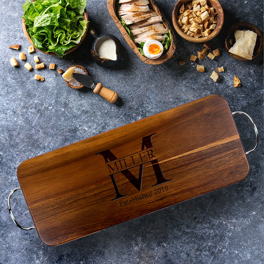 Personalized Acacia Wood Display Board | Sofia's Findings