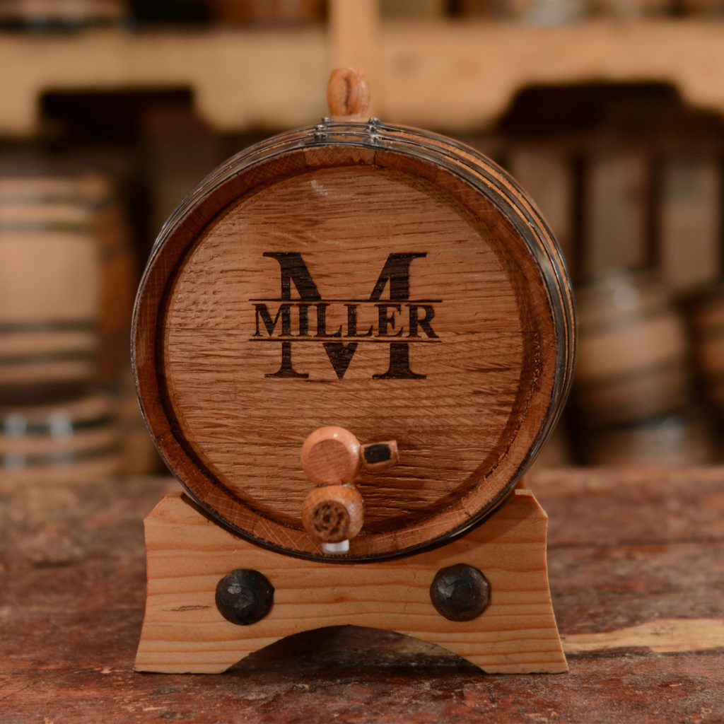 Personalized American Oak Aging Barrel