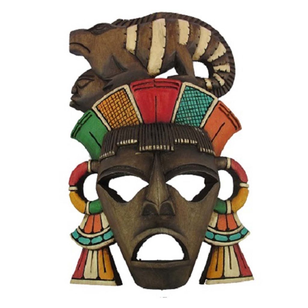 Mayan Mask - Falcon Alive
