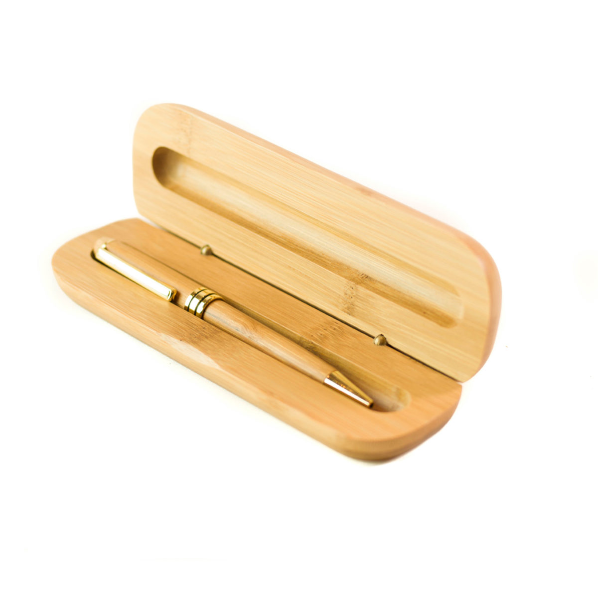 Personalized Bamboo Box Pen Gift Set - Miller Design
