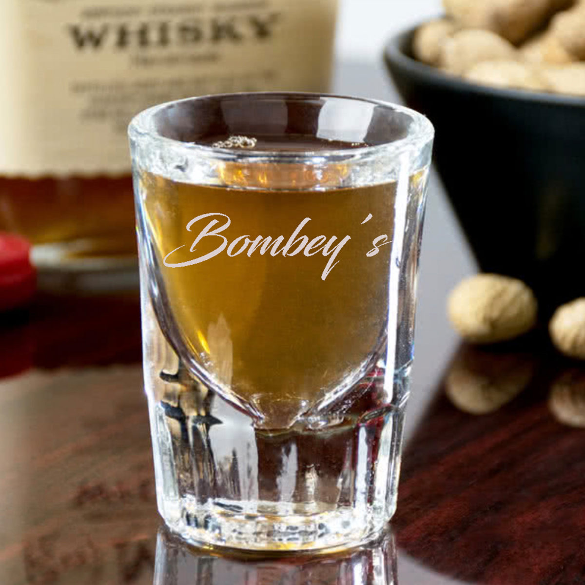 Personalized Whiskey Shot Glass Set Of 4