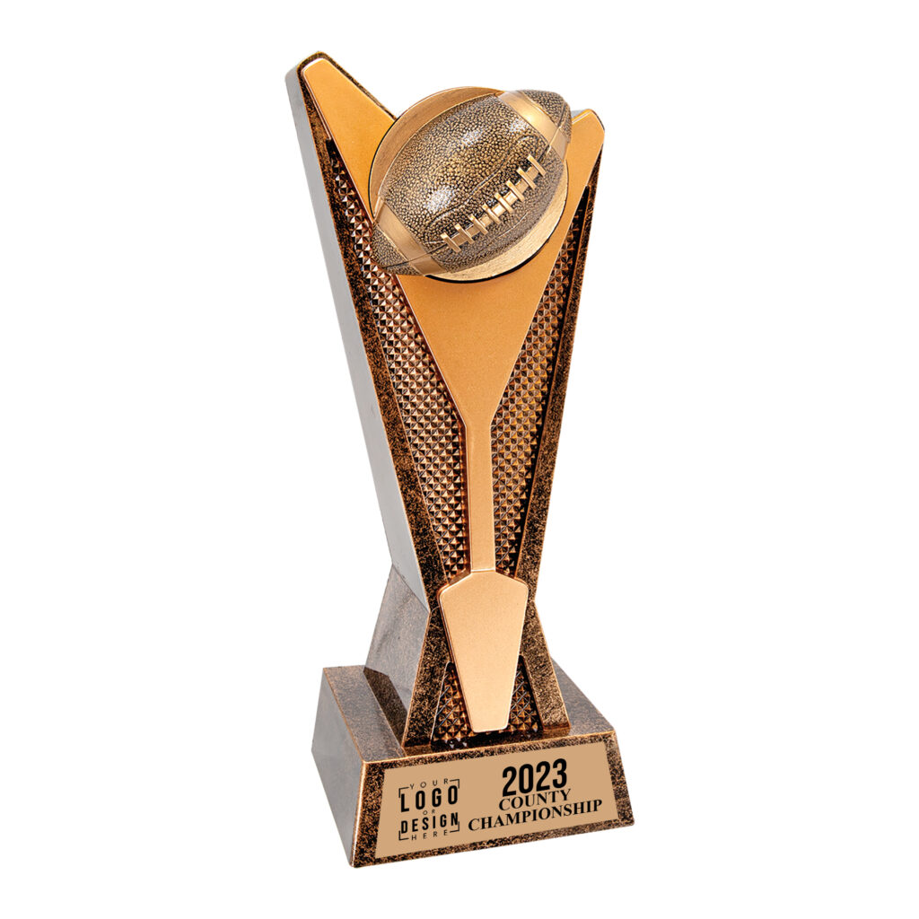 Custom Football Rock Star Trophy